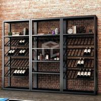 China OEM Wine Display Cabinet For Shop Equipped With T4 LED Lights for sale