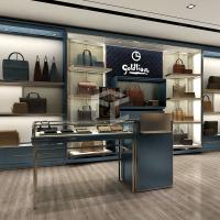 China T4 Light Shoes Store Display Racks 3mm Thick MDF High End Design for sale