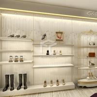 China Outstanding Design Electroplate Shoe Store Furniture For Shop ODM for sale