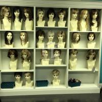 China 20mm Thick MDF Salon Display Cabinet Retro Style OEM Powder Coated for sale