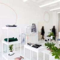 China Lady Clothing Shop Display Furniture Spay Painted Surface Effect for sale
