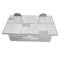 China MDF Optical Shop Display Cabinets 3D Metal Optical Display Showcase For Eyewear for sale