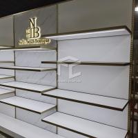 China OEM 3D Print Display Stand Rack For Shoes Shop Interior Design for sale