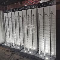 China Laminate Sunglass Wall Display Case For Optical Store for sale