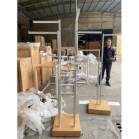 China Wooden Clothing Store Display Rack Women Clothes Shop Furniture for sale