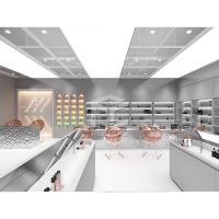 China Powder Coated Skincare Shop Display Furniture Retail Cosmetics Shop Decoration for sale