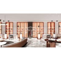 China Luxury Jewelry Store Furniture Glass Jewellery Display Showcase for sale