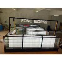 China ODM Mall Mobile Phone Display Showcase Modern Cell Phone Kiosk for sale