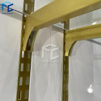 China MDF Retail Bag Store Display Furniture Decoration Handbag Shop Interior Design for sale