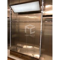 China CNC Clothing Display Rack Powder Coated Display Store Furniture for sale