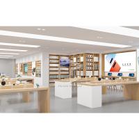 China OEM MDF Mobile Phone Display Shelf Cellphone Accessories Shop Design for sale