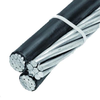 China XLPE Insulated  Aluminum Conductor Cable Overhead transmission Aerial Bundle 0.6/1kv for sale