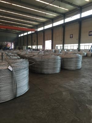 China 99.5% Purity Aluminum Wire Rod 9.5mm Diameter ASTM B 233 IEC-28 Standard for Overhead Conductors for sale