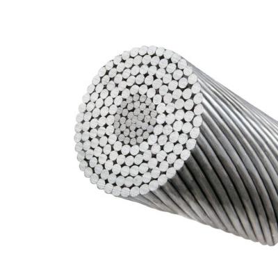 China Superior Bare Cable ACSR Conductor Aluminum Conductor Steel Reinforced For Overhead for sale