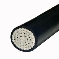 China One Core Overhead Insulated Cable AAC Aluminum Conductor XLPE 16-95mm² with 1.2-1.6mm Insulation Thickness for sale