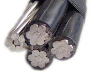 China 16mm2 4 Core Twisted XLPE Insulated overhead Cable Low Voltage for sale