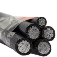 China 3+2 Core Low Voltage Aerial Bundled Cable With Street Lighting Conductor for sale