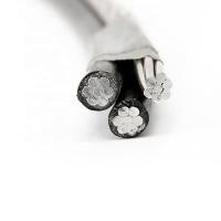 China 1kv 4 AWG XLPE Insulated Cable Triplex Overhead Service Drop Cable for sale