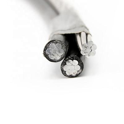 China 1kv 4 AWG XLPE Insulated Cable Triplex Overhead Service Drop Cable for sale