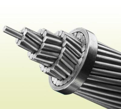 China Bare ACSR Aluminium Conductor Cable 0.1 / 10kv For Laying Across Rivers for sale