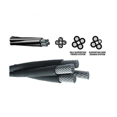 China Primarily Transmission Aerial Abc Bundle Cable With Street Light Core for sale