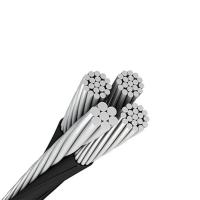 China ABC Aluminum Conductor Cable 10/16/25/35/50 MM Aluminum Wire Single Multi-Core Overhead Power Cable for sale