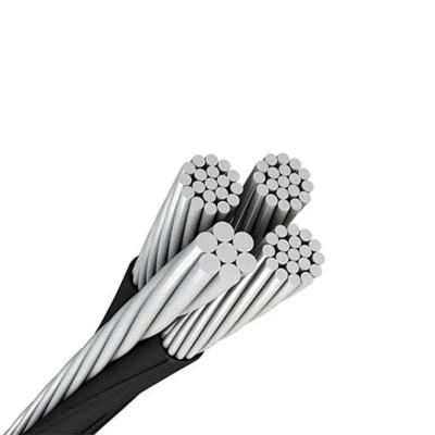 China ABC Aluminum Conductor Cable 10/16/25/35/50 MM Aluminum Wire Single Multi-Core Overhead Power Cable for sale