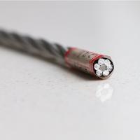 China Steel Core Aluminum Stranded Wire For Overhead Transmission Lines Aluminium Conductor Steel Reinforced Easy To Install for sale