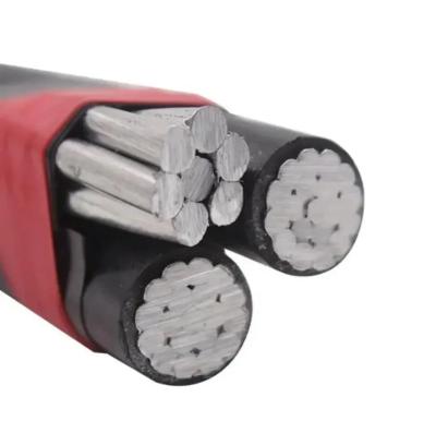 China 0.6/1kv Low Voltage Medium Voltage Spacer Overhead Insulated Line Aluminum Aerial Bundle Cable ABC Cable for sale