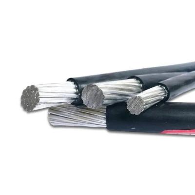 China 0.6/1kv Power Aluminum Conductor Overhead Aerial Bunched Cable XLPE Insulated Duplex/Triplex/Quadruplex for sale