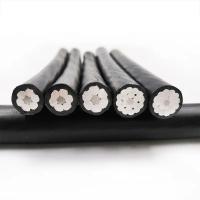 China Architectural Lighting Twisted Aluminum Aerial Bundled Cable For Overhead Laying And Power Transmission Cable for sale