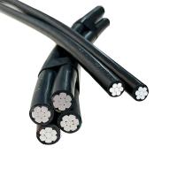 China Low Voltage 0.6/1kv XLPE/PVC Insulated Aerial Bundle Specification Multi-Core Wire Overhead ABC Cable for sale