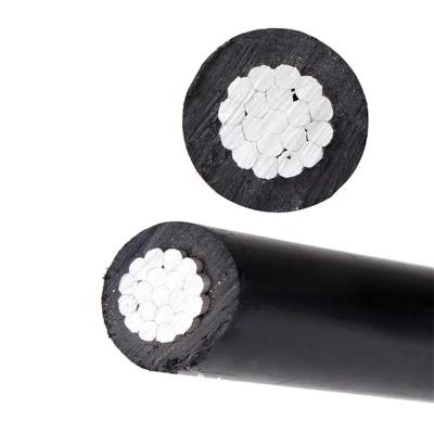 China Overhead Aluminium Conductor XLPE Insulated Electric Cables Quadruplex Duplex Triplex Drop Electrical Wire Cable for sale