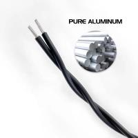 China Braid Flexible 2*16 4*25mm2 Twisted Aerial Bundled Cable ABC Aluminum Overhead Round Cable PVC XLPE Insulated Cable for sale