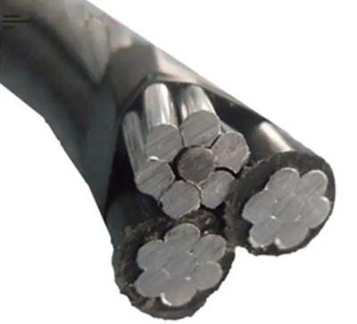 China Overhead 0.6-1KV ABC-Aerial Bundled Cable Aluminium XLPE Insulated Aerial Bundle Cable for sale