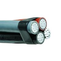 China Overhead LV Power Cable Aluminum Conductor XLPE PE LDPE PVC Insulated ABC Cable Duplex Triplex Quadruplex Cable for sale