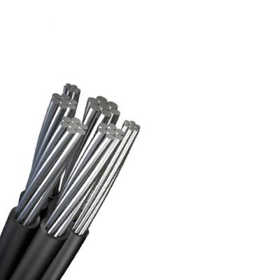 China LV Power Cable Waterproof Twisted Low Voltage Cable Aluminium Conductor for sale