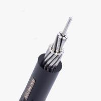 China PVC Jacket Electric Power Cable 1KV Aerial XLPE Insulated Aluminum Single Core For LV Power JKLGYJ Overhead Cable for sale
