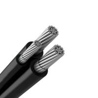 China Aluminum Conductor LV Power Abc Cable XLPE PE LDPE PVC Insulated Overhead Duplex Triplex Quadruplex Service Drop Cable for sale