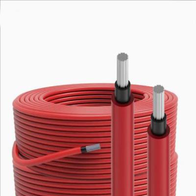 China 4mm 6mm 10mm Solar PV Cable Copper XLPE UV Resistant 1000/1800V DC Power Wire for sale