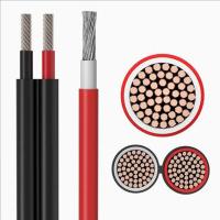 China 35mm² 50mm² UV Resistant Solar PV Cable Copper XLPE 120°C Rated 1800V DC for High-Temperature Applications for sale