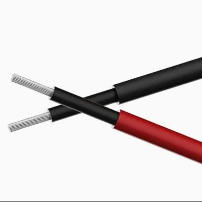 China TUV H1z2z2-K PV1-F XLPE Solar Cable 2.5-185mm² Flexible Copper 1000/1800V DC Rated for sale