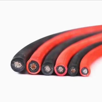 China Tinned Copper XLPE Solar PV Cable 2.5-185mm2 Black Red TUV Certified 1000/1800V DC Rating for sale