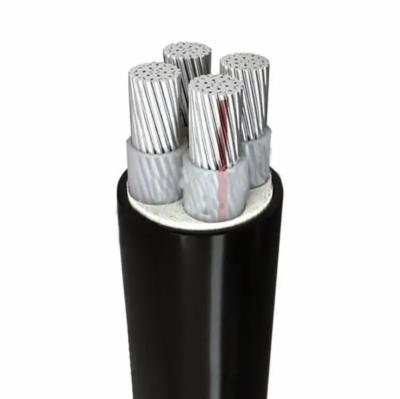 China PVC Insulated PVC Sheath Low Voltage Power Cable 4 Cores Aluminium/Aluminum Alloy Conductor Low Voltage Cable for sale