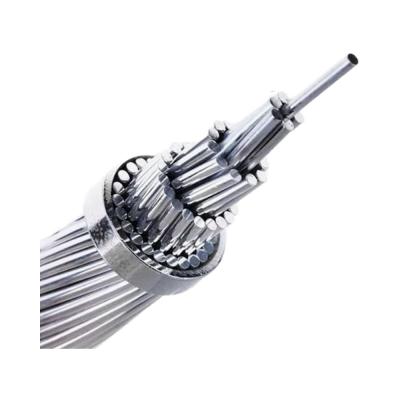 China Aluminum AAC AAAC Hard Drawn Standard Bare Steel Reinforced Overhead ACSR Conductor For Construction For Line Installation for sale
