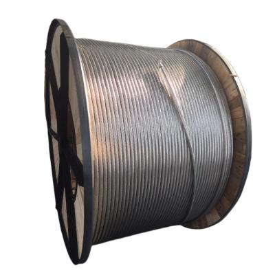 China 10kV Medium Voltage Insulated Bare Aluminum Alloy Conductor Electric Wire ACSR Cable Aluminum Conductor Steel Reinforced Cable for sale