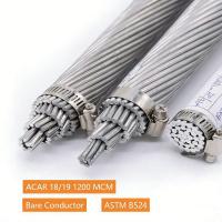 China Factory Price ACAR Bare Conductor Aluminum Conductor Alloy Reinforced for Overhead Transmission Line 18/19 1200 MCM 750MCM ASTM for sale
