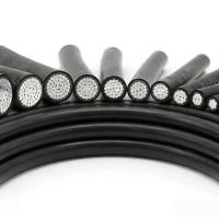 China LV ABC Low Voltage Aerial Bundle Cable Aluminum/Aluminum Alloy Core 0.6/1kV Overhead Installation Customizable for sale