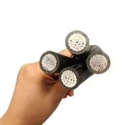 China JKLYJ-1KV 4-core Stranded Overhead Insulated Cable 4*10/16/25 Mm² Aluminium Core for Outdoor Low-voltage Power Distribution for sale
