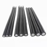 China Solid PE Insulated Overhead Electric Power Cable Wires Copper Stranded Conductor IP67 Rated 1KV-10KV for RoHS for sale